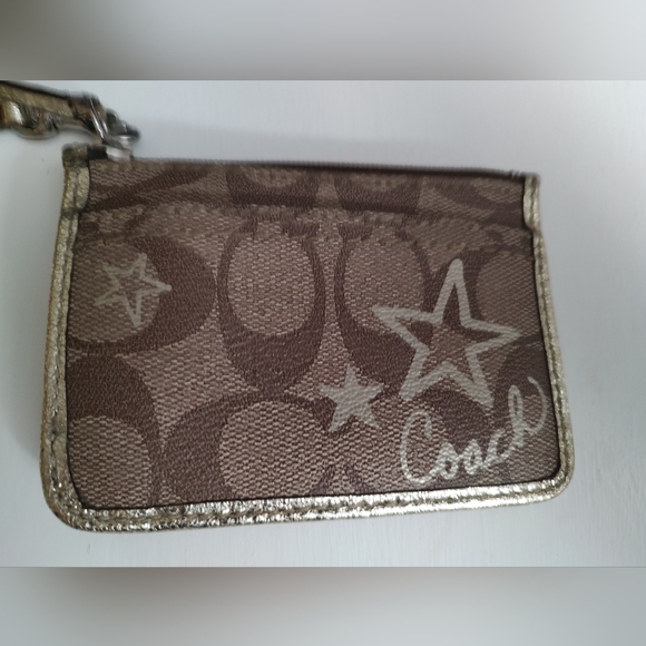 Coach | Bags | Coach Wristlet Heritage Signature Star Collection | Poshmark